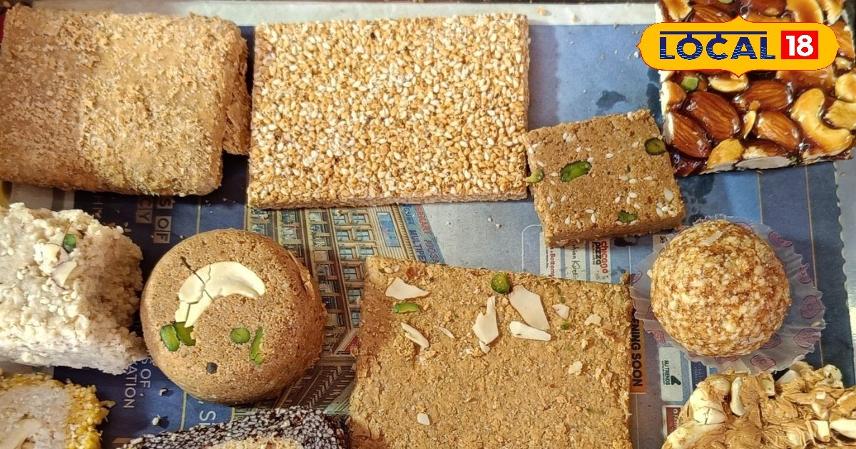 30 types of gajak are prepared in jaipur Use of 50 types of dry demand ...