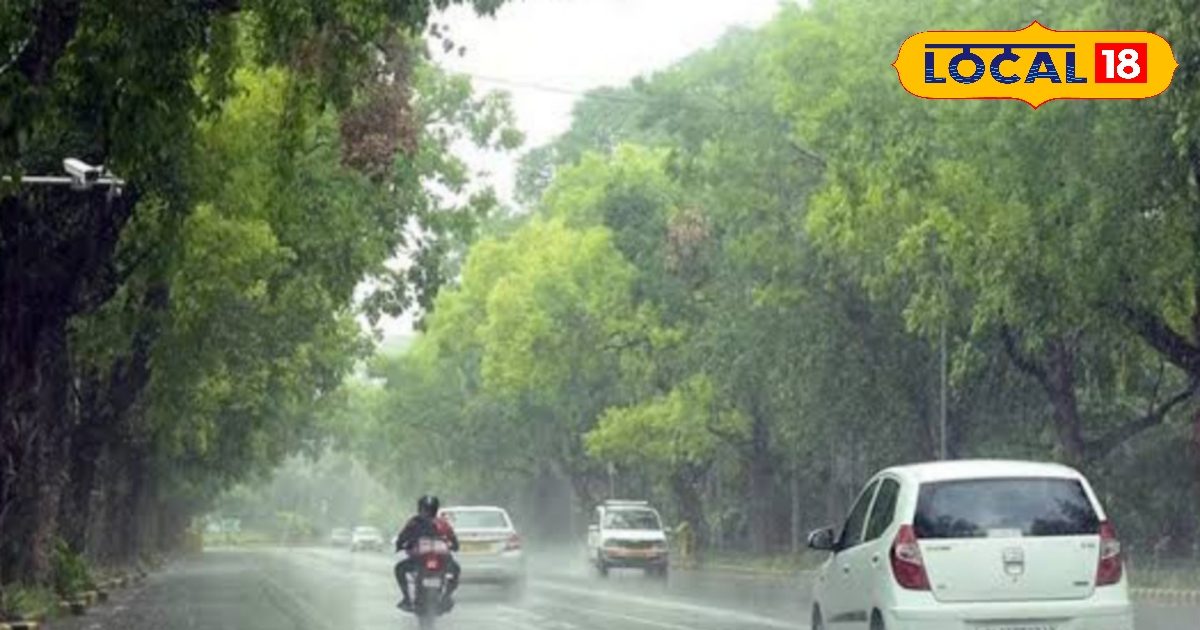 Raipur Weather : Wind blew at a speed of 25 km per hour, showers ...