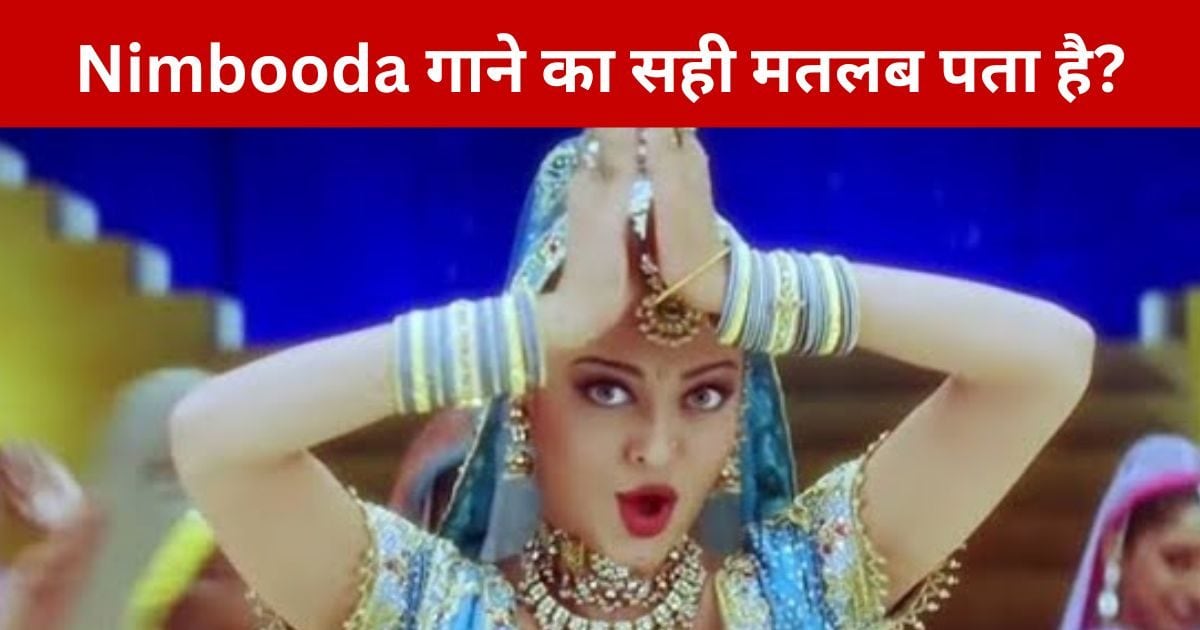 'Nimbooda-Nimbooda' गाने का मतलब पता है? 99% लोग नहीं जानते जवाब, जानकर ...