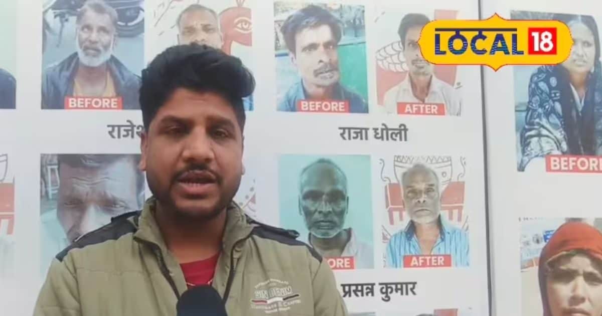 Dangerous attack with razor and knife on rescue team in Indore beggar ...