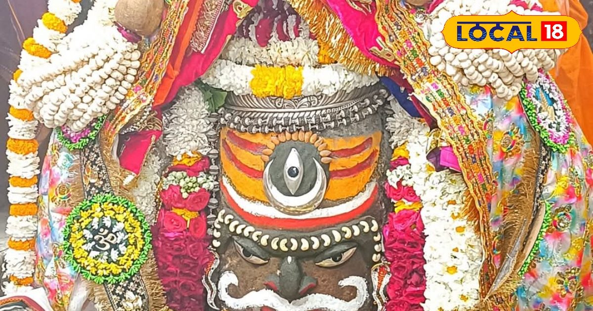 Ujjain Bhasm Aarti: After Panchamrit bath, Ujjain Mahakal is decorated ...
