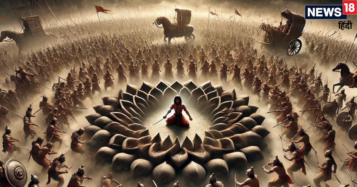 Mahabharat Katha: मां के गर्भ में अभिमन्यु को हो गया था चक्रव्यूह का ...