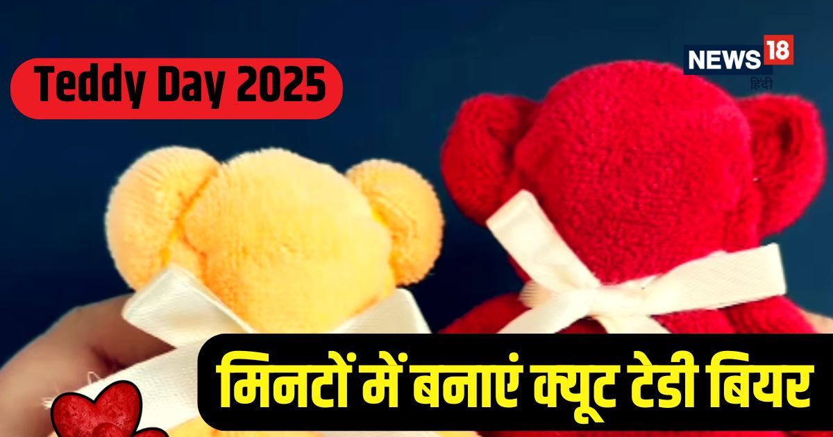 Teddy Day 2025: टेडी खरीदने का नहीं मिला समय? झटपट घर पर बनाएं क्यूट ...