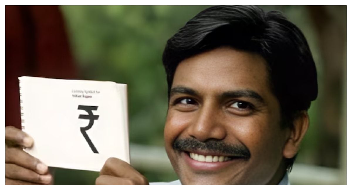 Who is Udaya Kumar Tamilian whose rupee symbol was replaced by Tamil ...