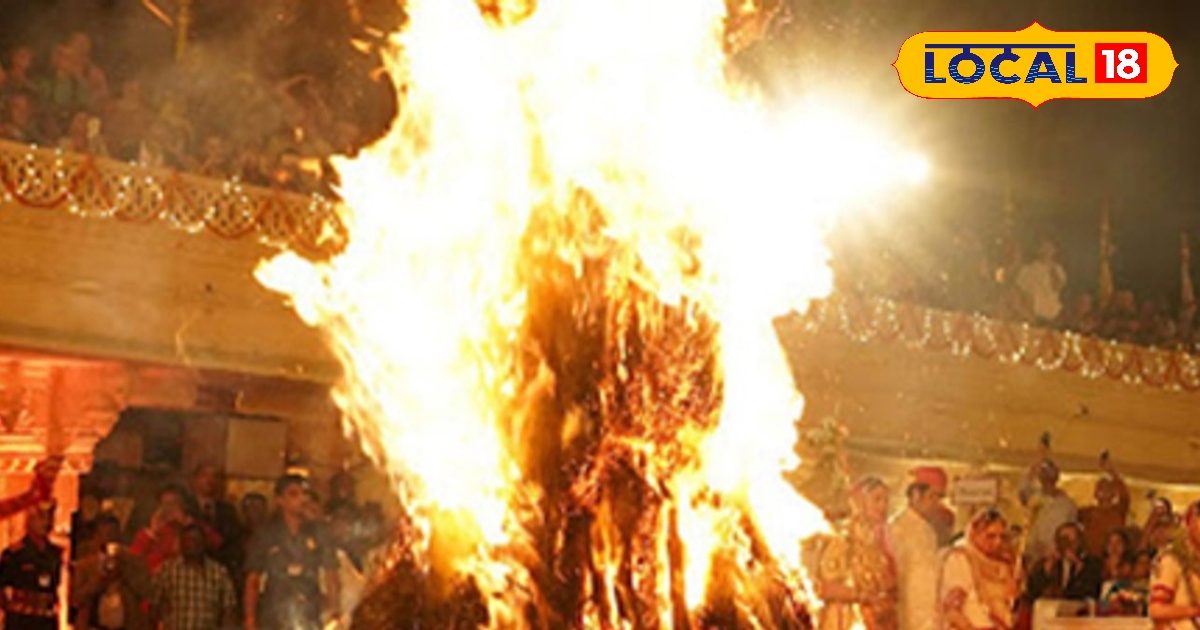 After Holika Dahan applying Holika ash on body gives relief from ...