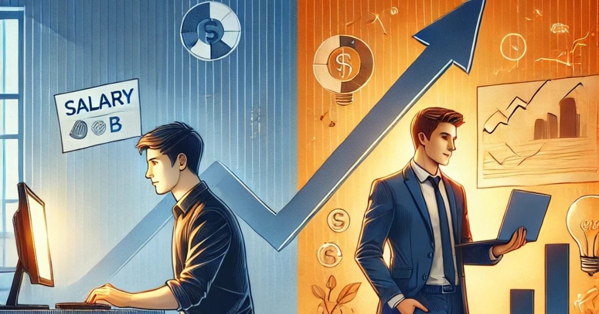 बिजनेस करने में ज्यादा पैसा है या नौकरी में? कौन सा रास्ता अमीर बनाएगा ...