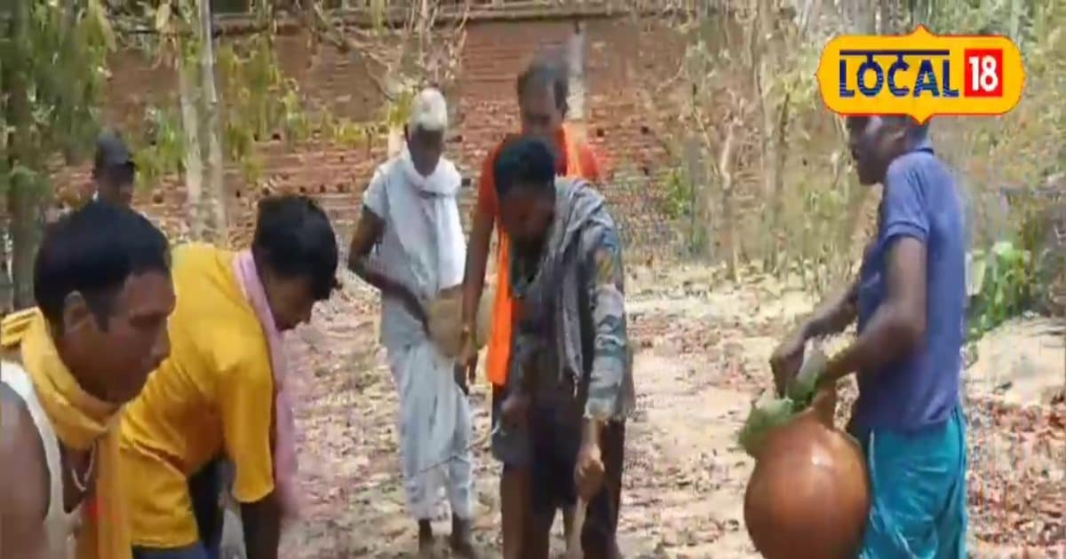 Unique color of Akti Akshaya Tritiya in forest area of Korba - News18 हिंदी