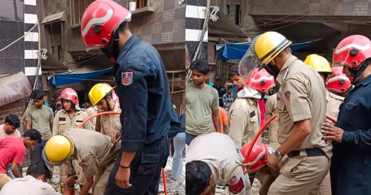 Delhi Mustafabad Building Collapse: दिल्ली के दयालपुर में चार मंजिला ...