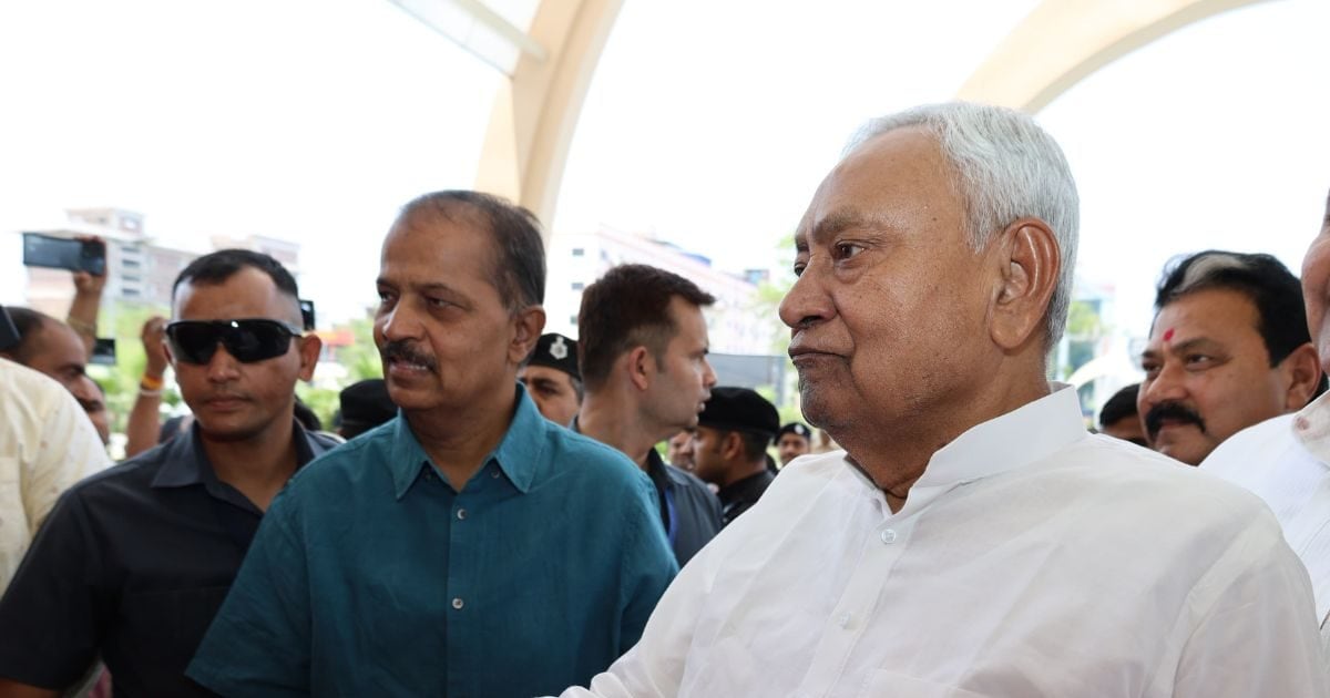 Nitish Kumar inaugurates 136 crore guest house in Bodh Gaya inspected ...