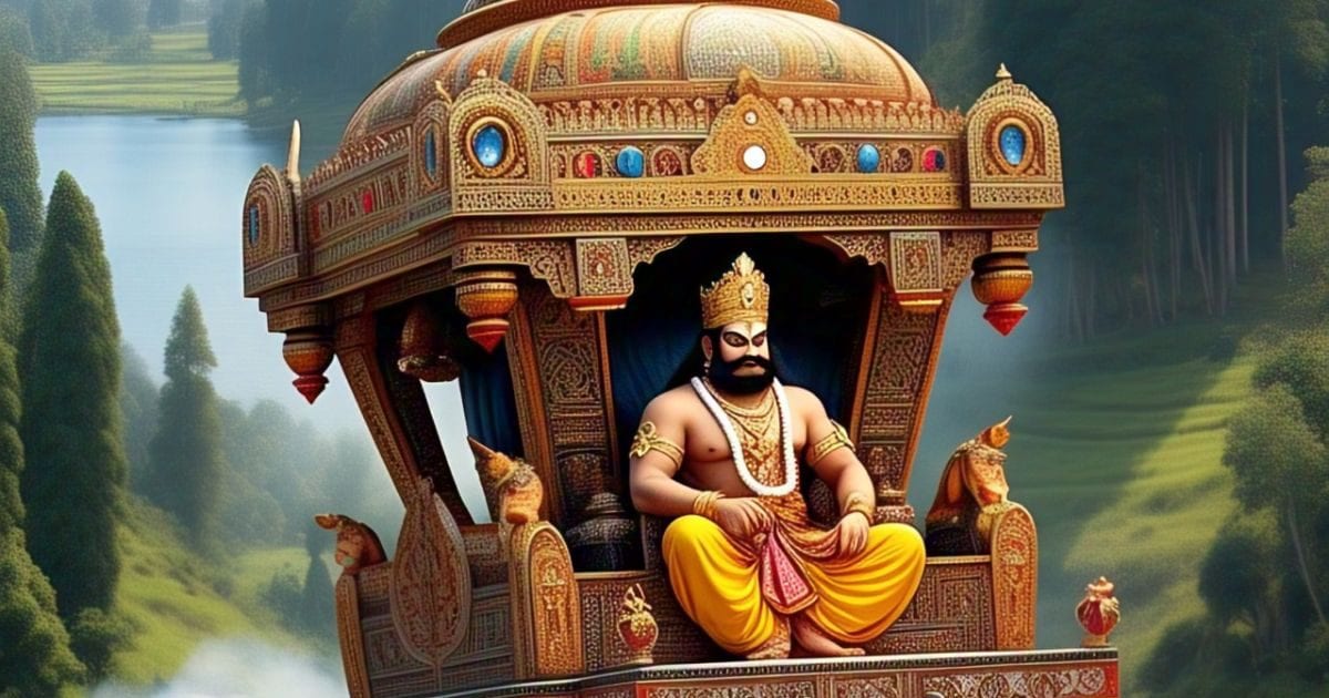 ramayana quiz pushpak viman kiska tha how ravana got pushpaka vimana ...