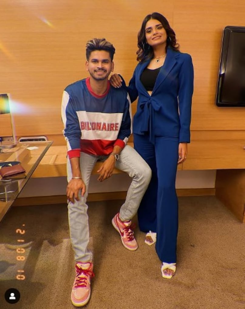 Shreyas Iyer sister Shrestha :श्रेयस अय्यर की बहन श्रेष्ठा का डांस ...