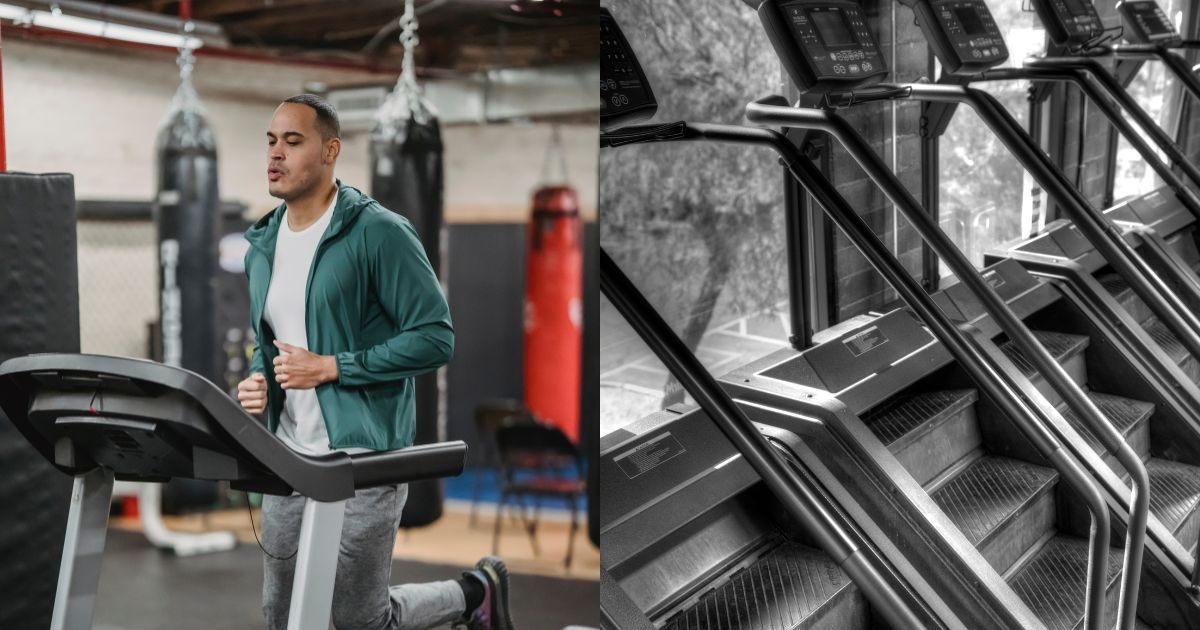treadmill vs stair machine know which is best: वजन घटाने और दिल के लिए ...