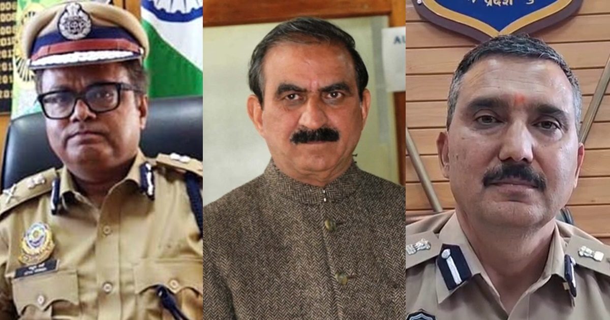 हिमाचल प्रदेश के DGP और SP शिमला के बीच मचा घमासान, दिल्ली से सीएम सुक्खू ने दी पहली प्रतिक्रिया ...