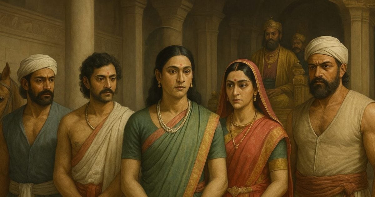 Mahabharat Katha Agyatvas Keechak vadh । महाभारत अज्ञातवास में पांडवों ...