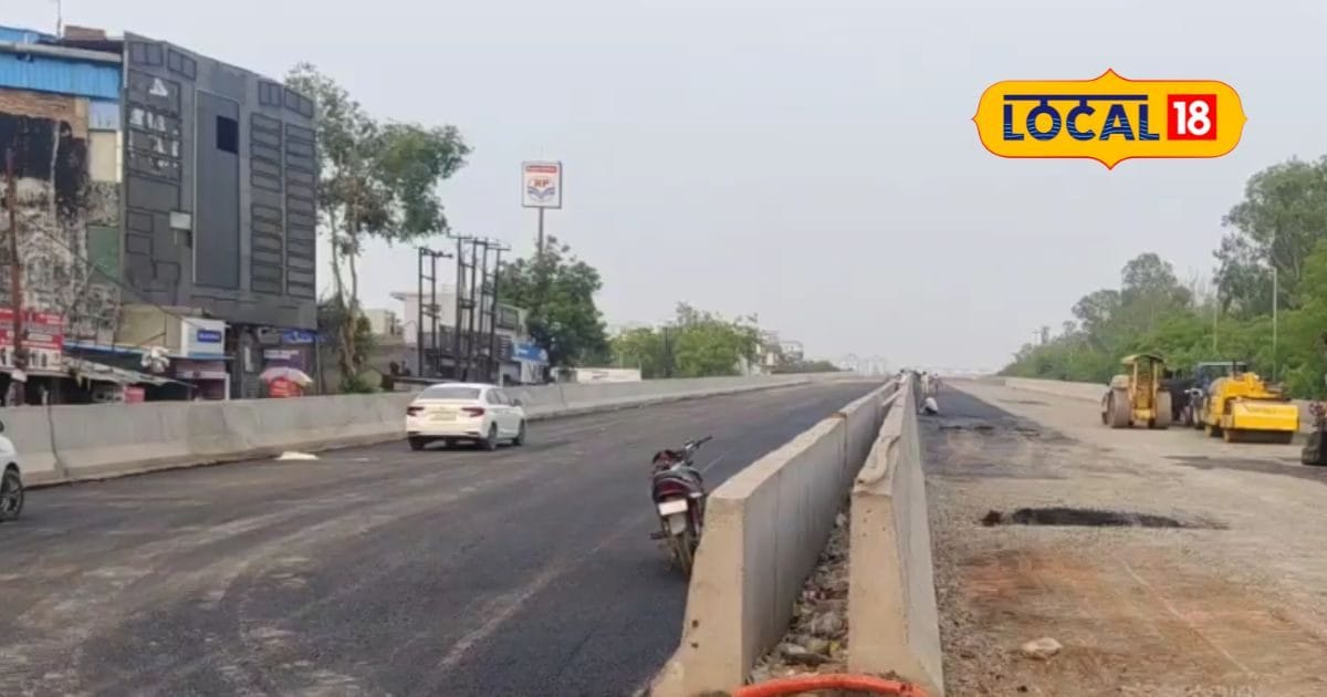 Noida News | Bhangel Elevated Road Construction Update | नोएडा भंगेल एलिवेटेड रोड पर गाड़ी ...