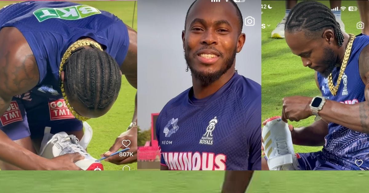 rr sanju samson archer shoes I आईपीएल में संजू के सामने हुआ 'जूता' कांड ...