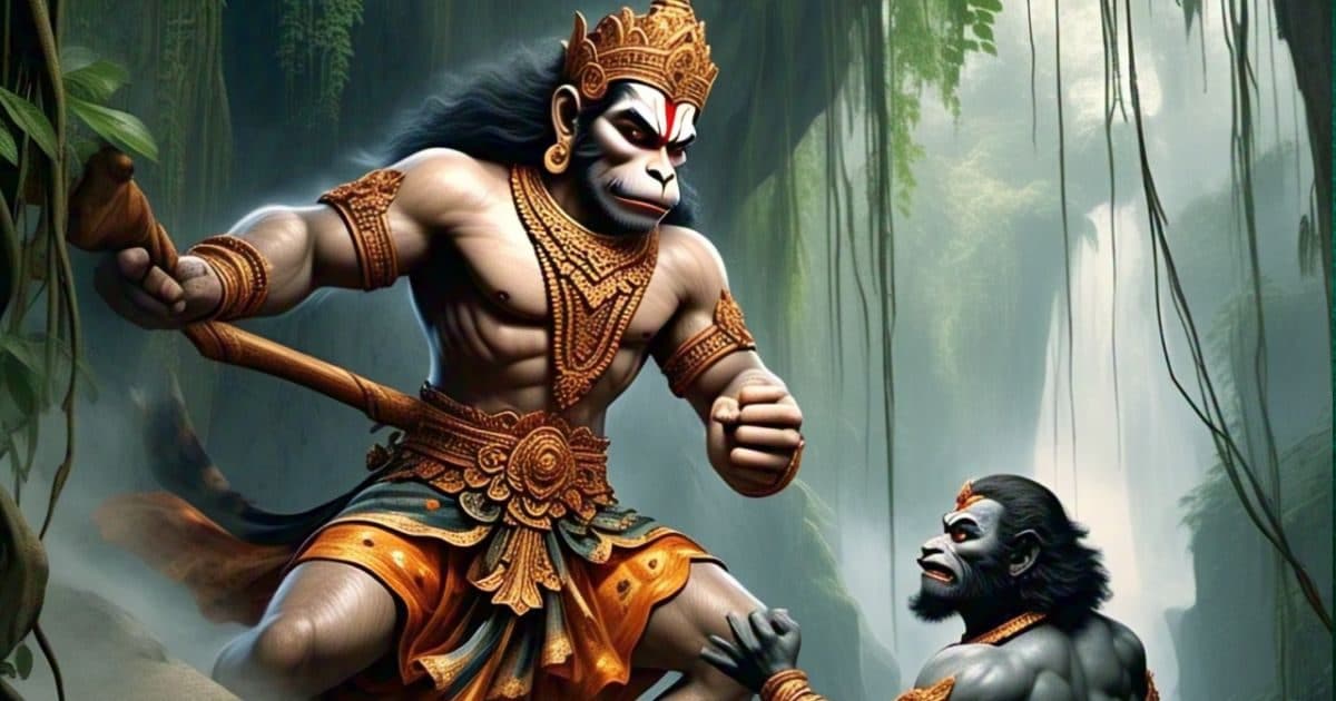 bali hanuman yudh what happened when bali fought with hanuman : बाली ने ...