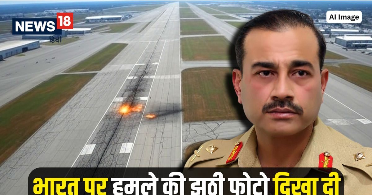 Pakistan Air Base Attack Satellite Images India: पाकिस्तान की फर्जी ...