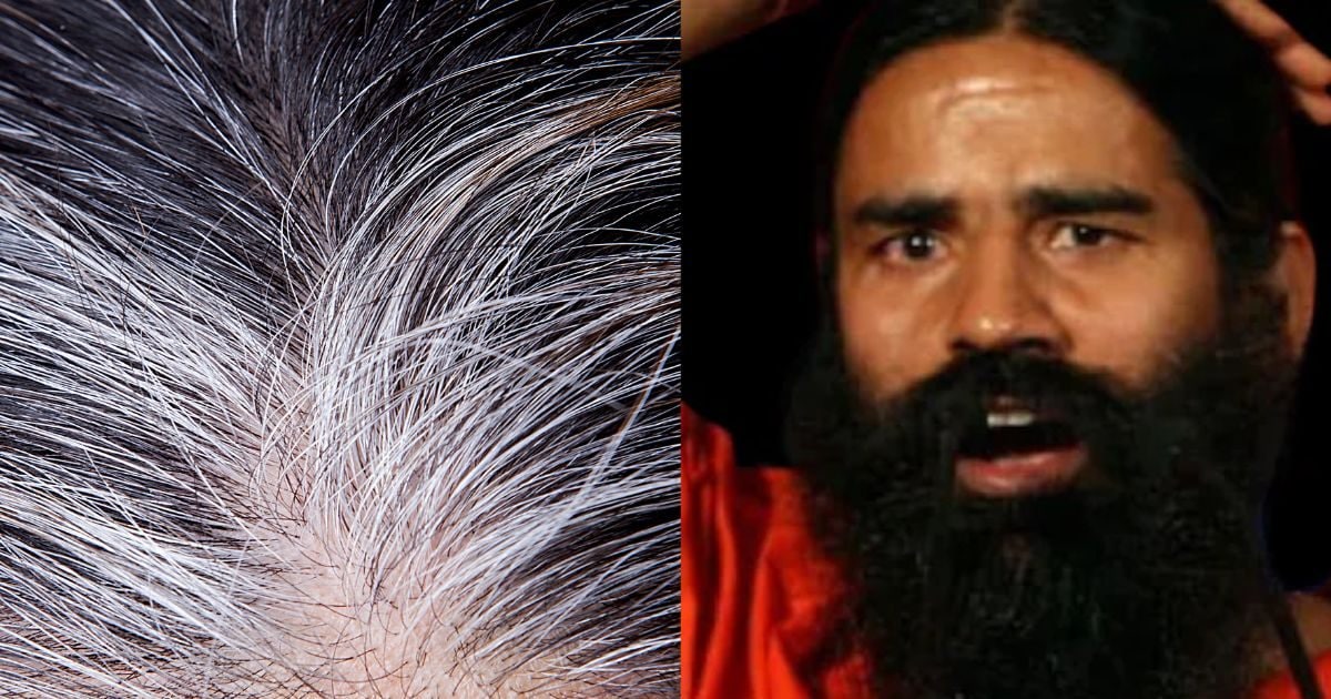 How To Reverse White Hair Black Again Baba Ramdev Tips To Stop Premature Greying Naturally : 20 ...