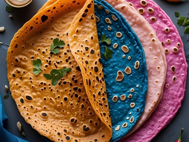 How to make colourful roti: रंग-बिरंगी रोटियां बनाने के आसान तरीके ...