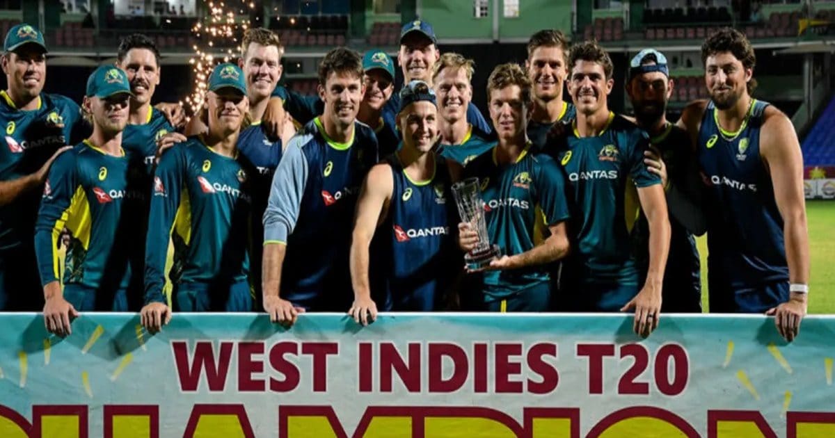 AUS vs WI T20 Series: ऑस्ट्रेलिया ने रचा इतिहास, टेस्ट के बाद टी-20 में ...