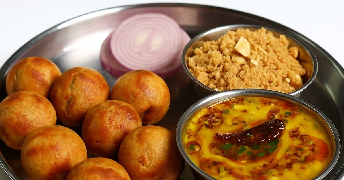 dal bati churma recipe Rajasthani Style । राजस्थानी स्टाइल दाल बाटी ...
