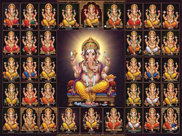 Lord Ganesh Ke Anek Rup। भगवान गणेश के 32 रूपों का महत्व - News18 हिंदी