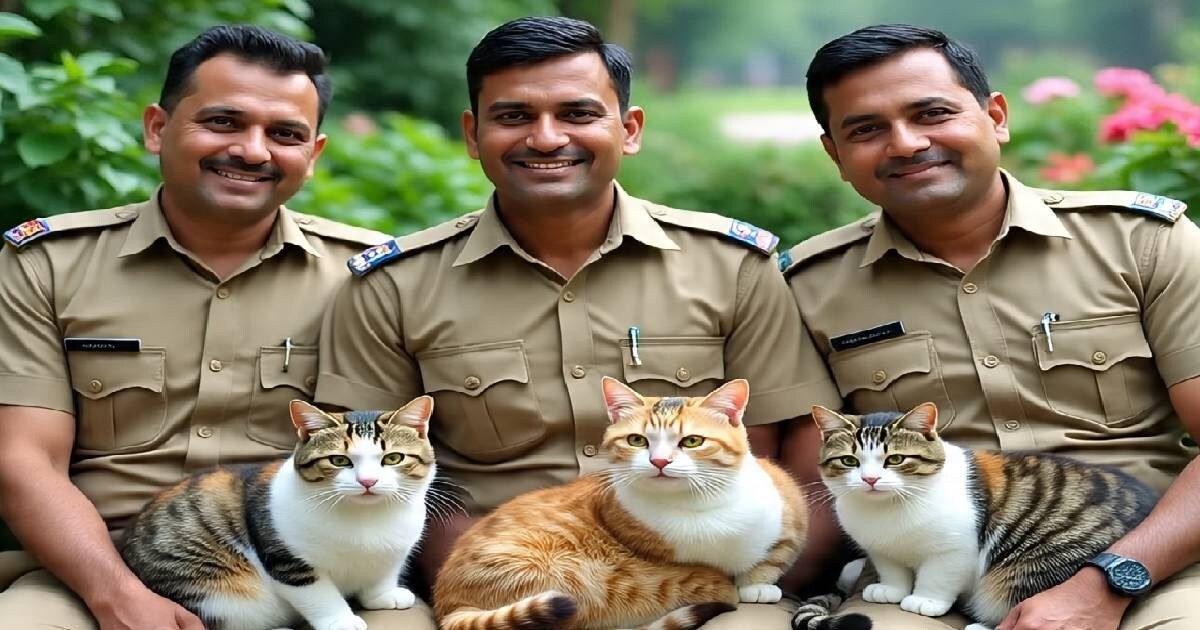 बड़ी पावरफुल है यह बिल्ली, सुरक्षा में लगे 4 होमगार्ड्स, सच्चाई सामने ...