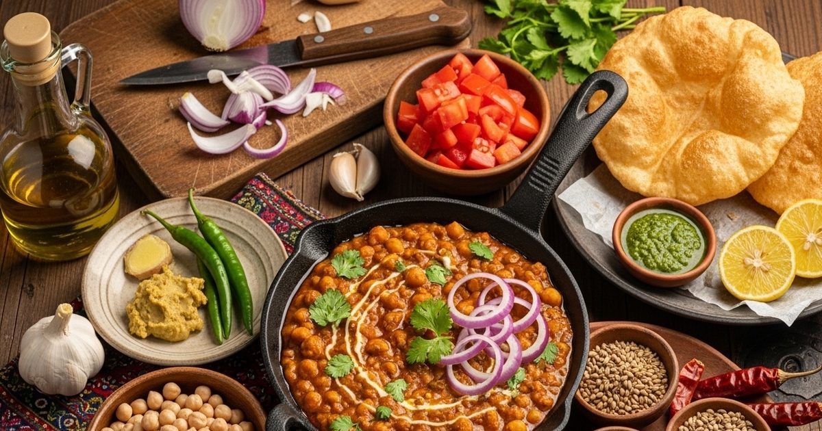 Delhi Style Chole Recipe: सरसों के तेल और देसी मसालों से तैयार करें ...