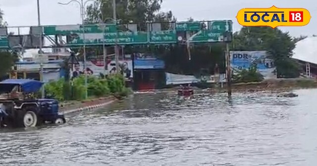 भिवाड़ी में भारी बारिश से बाढ़ जैसे हालात, रोटरी क्लब कर रहा रेस्क्यू