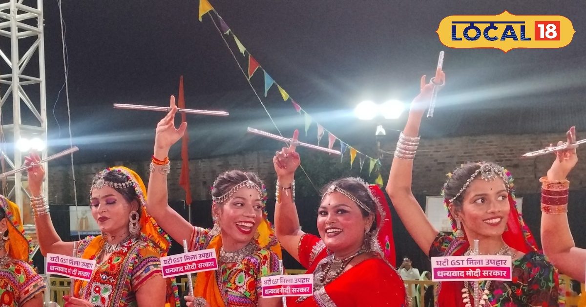 Ujjain Garba Pandal: मोदी जी ने किया कमाल...उज्जैन में सुर्खियां बटोर ...