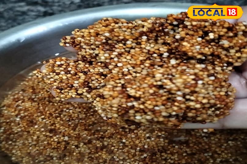 Make fruity Mandua flower Malpua for Navratri fasting Check out the ...
