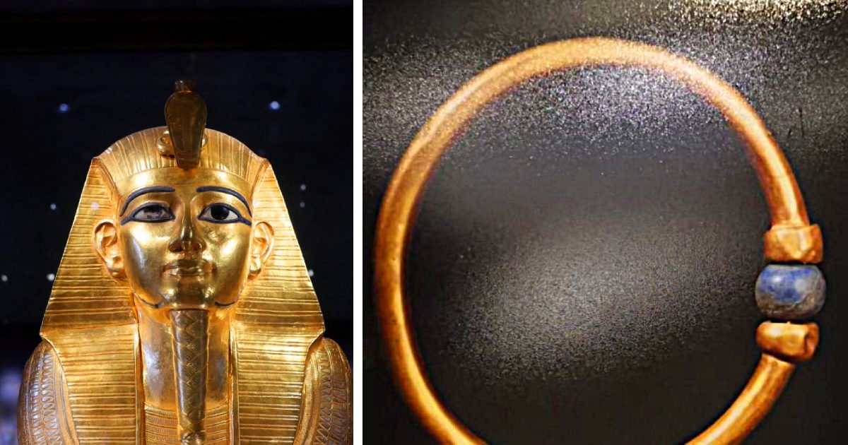 Gold Tresure Bracelet Egypt Museum: Egypt Pharaoh Bracelet Missing ...