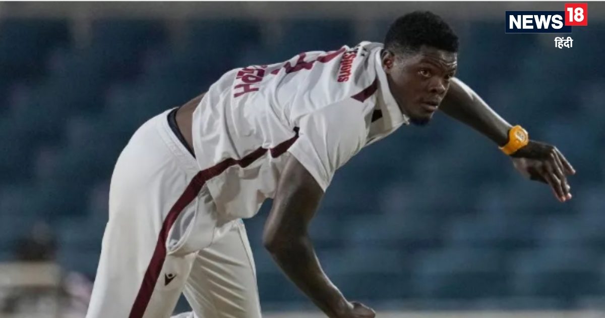 Shamar Joseph ruled out of Test series vs India: - News18 हिंदी