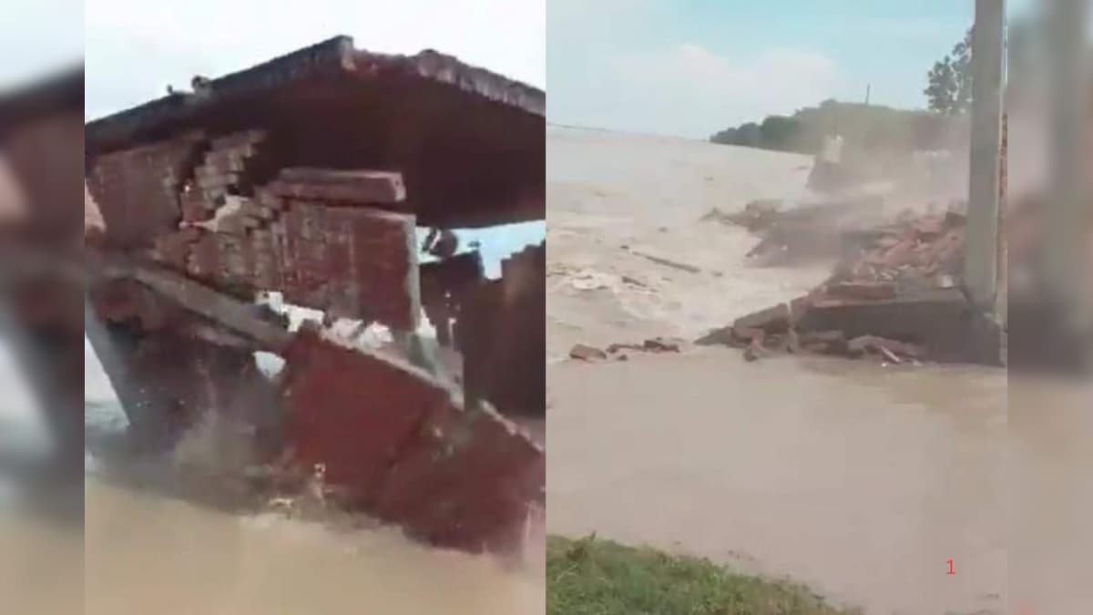 VIDEO: 10 सेकंड में नदी में समा गया पूरा मकान, 54 घर हो गए जलमग्न ...