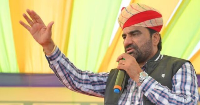 Hanuman Beniwal attack on Congress-BJP