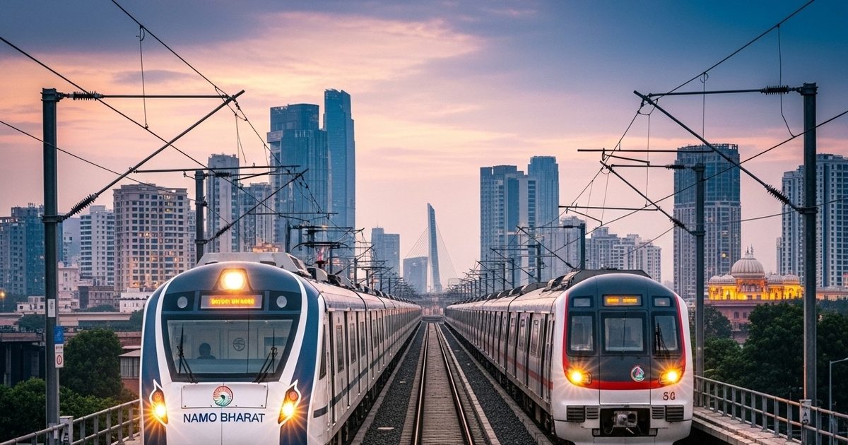 Meerut Rapid Rail: 23 मीटर गहराई, 20 एस्केलेटर और 4 गेट, ऐसा है मेरठ का ...