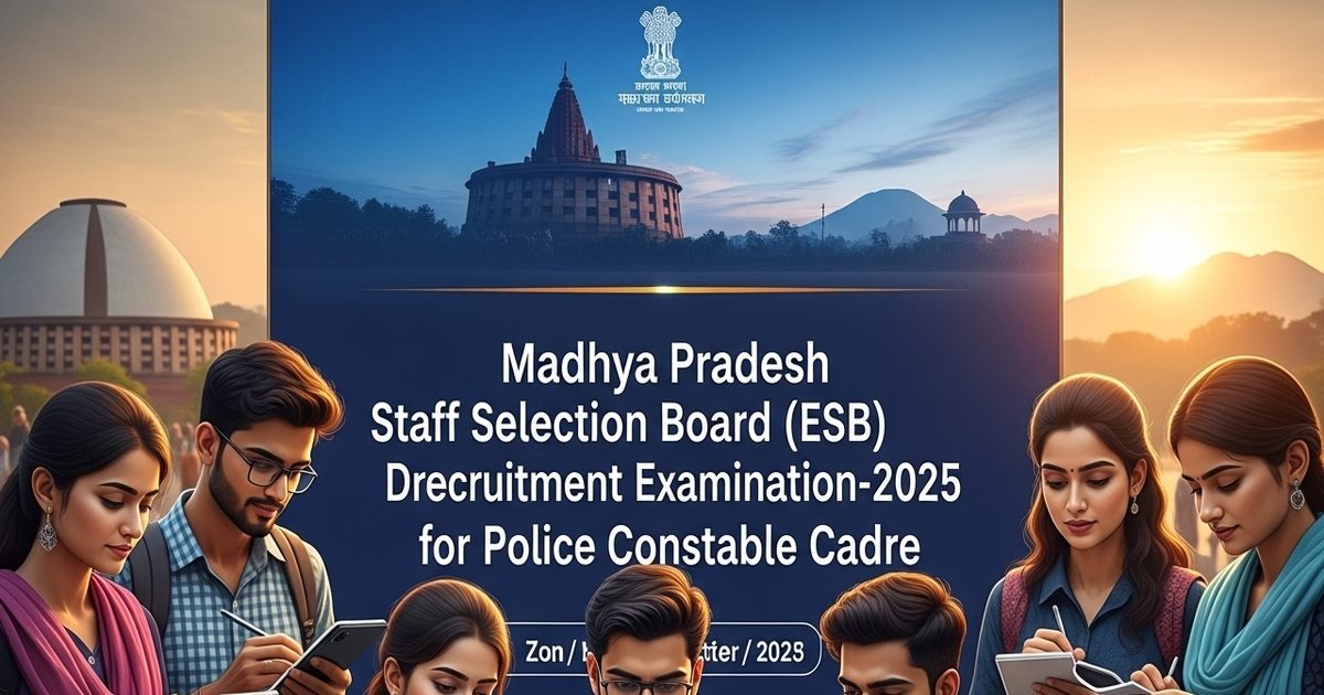 MP Police Bharti 2025: Apply Online for 7,500 Constable Vacancies from ...