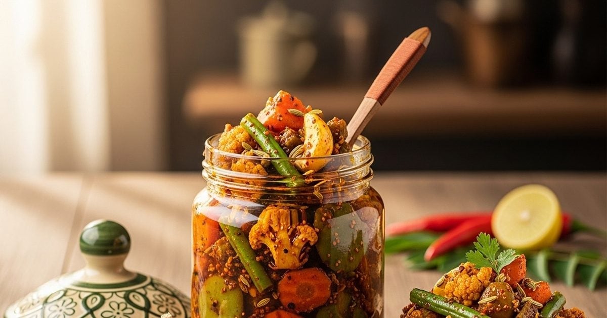 Mix Veg Pickle Recipe। मिक्स वेज अचार रेसिपी रेस्टोरेंट स्टाइल - News18 ...