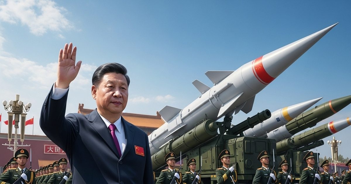 China Military Parade Photos: बीजिंग सैन्य परेड में DF-5C, YJ-17 मिसाइल ...