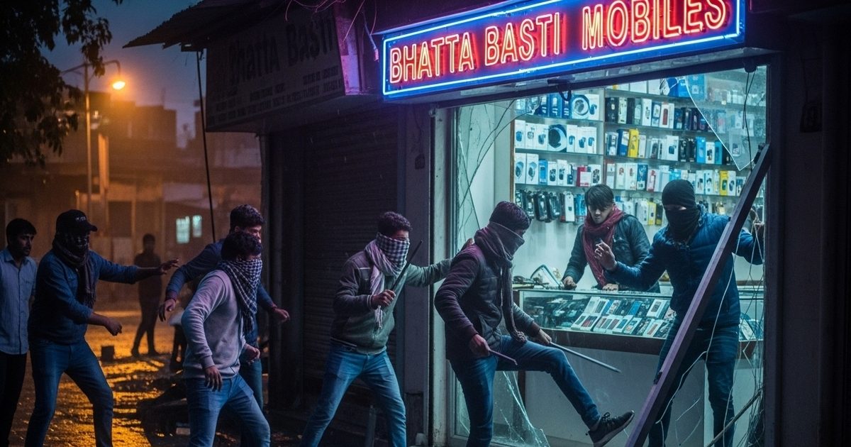 Bhata Basti Jaipur | Jaipur Mobile Shop Attack | Jaipur Crime News ...