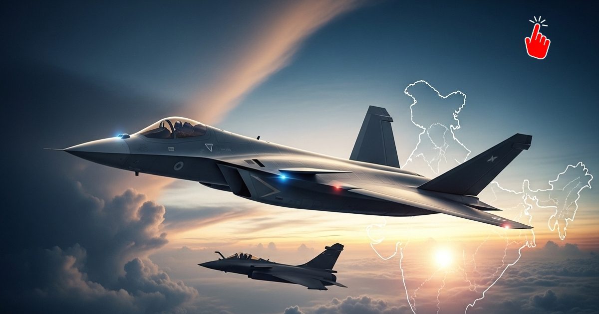 India 6th Gen Fighter Jet Deal | Rafale Vs FACS- 6th-Gen फाइटर जेट की ...