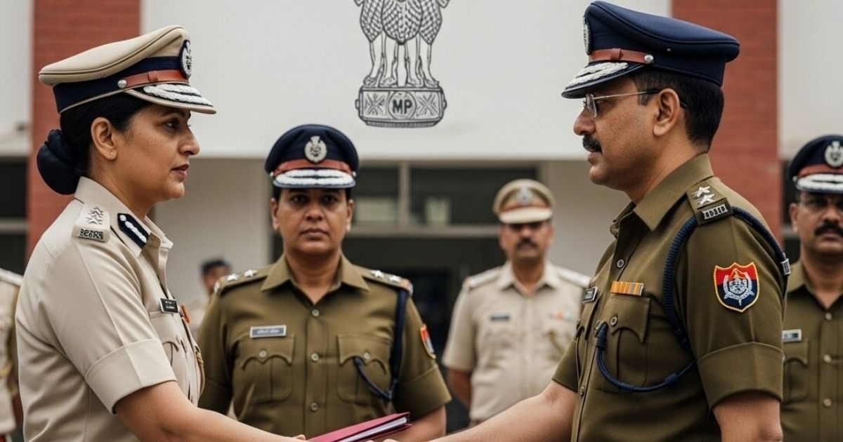 एमपी में 20 IPS अफसरों के तबादले, 6 रेंज के DIG, 2 जिलों के SP का ...