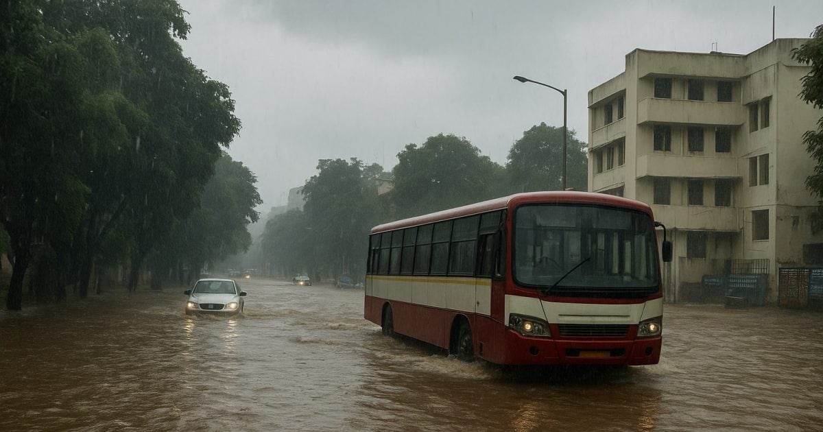 Jaipur Rain News Flood