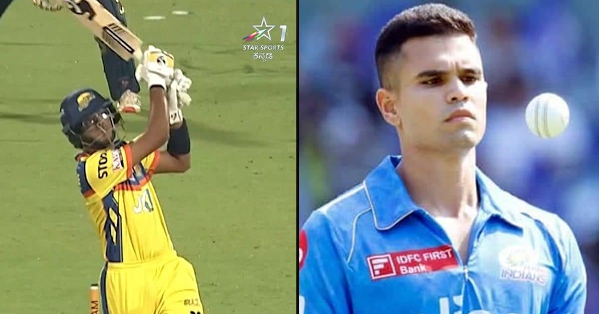 Arjun Tendulkar vs Samit Dravid: अर्जुन तेंदुलकर ने किया समित द्रविड़ को आउट, राहुल के बेटे पर ...