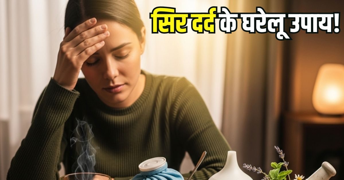 Sir Dard Ka Gharelu Upay: सिर दर्द की रहती है समस्या? अपनाएं ये 5 ...