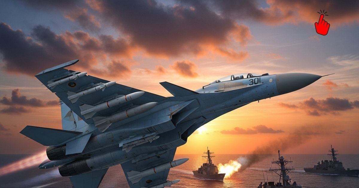 Venezuela US Tensions | Su-30 MK2 jets- अमेरिकी वॉरशिप के जवाब में घातक Kh-31 मिसाइलों से लैस Su ...