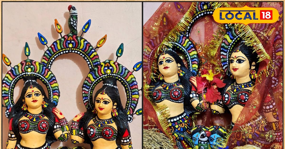 sama chakeva: मिथिलांचल में इस बार नए लुक में दिखे सामा-चकेवा, देखें ...