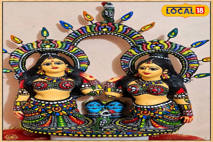 sama chakeva: मिथिलांचल में इस बार नए लुक में दिखे सामा-चकेवा, देखें ...