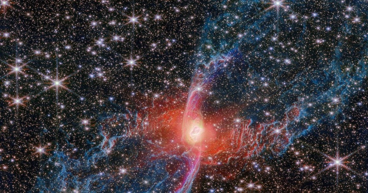 James Webb Space Telescope JWST Reveals Red Spider Nebula Is Hiding a ...